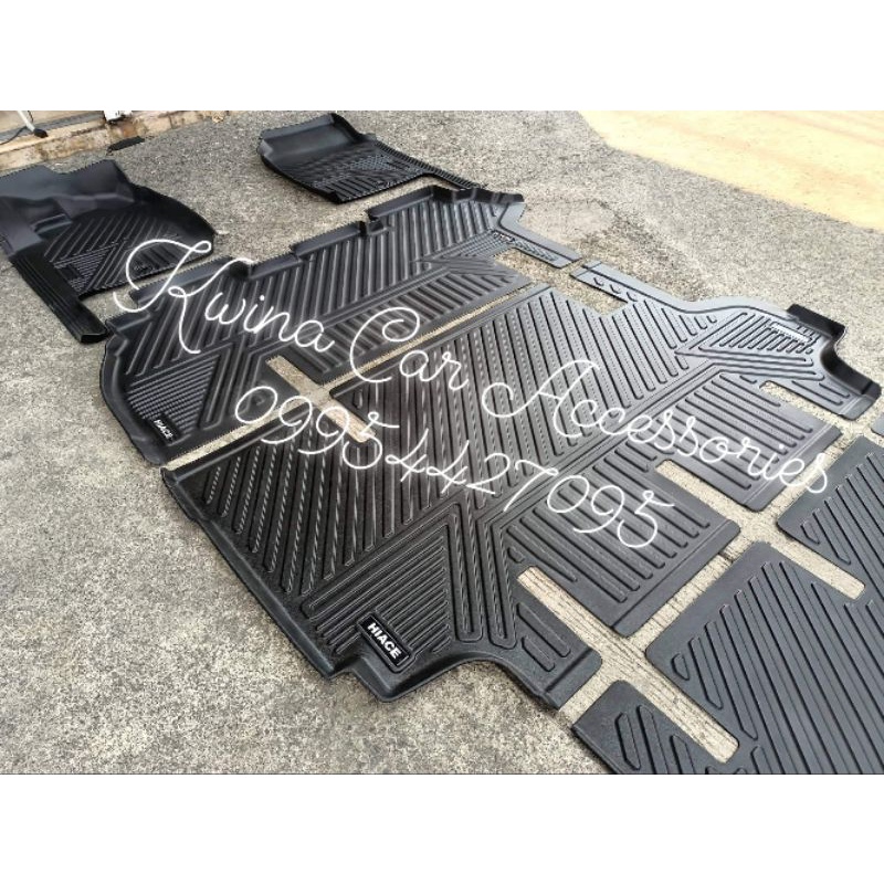 HIACE GL GRANDIA 2019-2023 DEEP DISH MATTING (NEW FACE ONLY) | Shopee ...