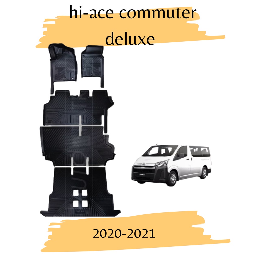 HIACE COMMUTER DELUXE 2020-2021 THERMO PLASTIC DEEP DISH MATTING ...