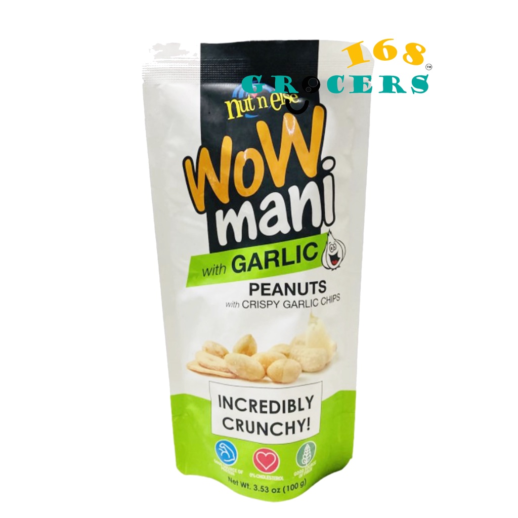 Nut & Else Wow Mani Garlic Peanuts 100g | Shopee Philippines