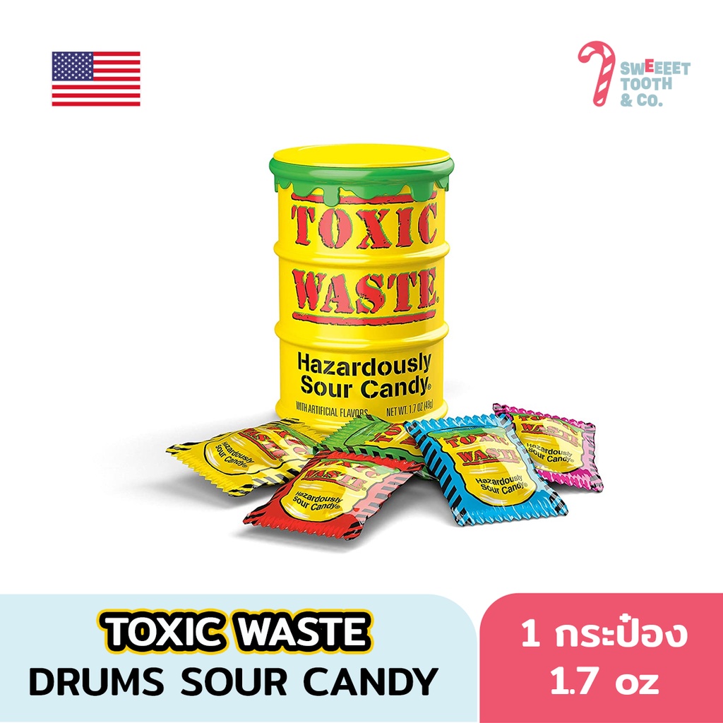 Toxic Waste Drums Sour Candy Avant-Garde usa Snacks | Shopee Philippines