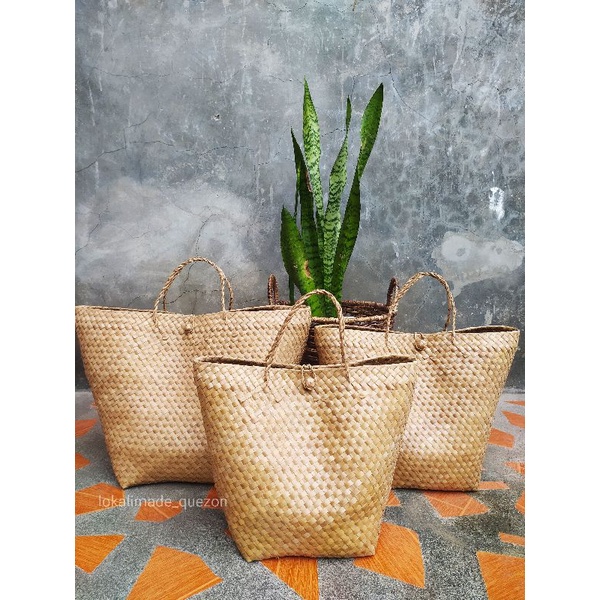 Native Bag/ Buri bag / Native Bayong (Small, Medium, Large) Export ...