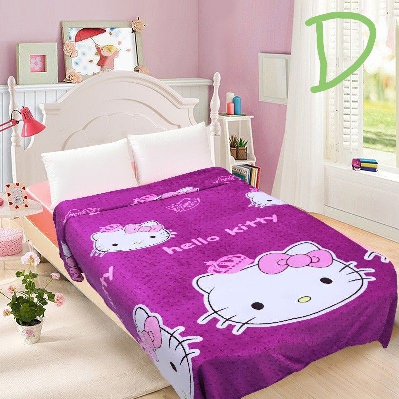 hello kitty blanket double (150x200cm) | Shopee Philippines