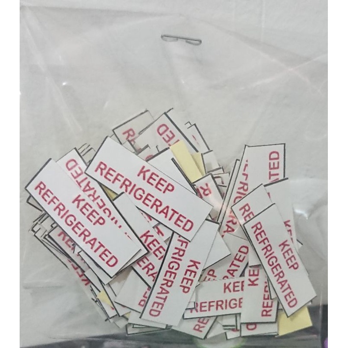 keep refrigerated label sticker | Shopee Philippines
