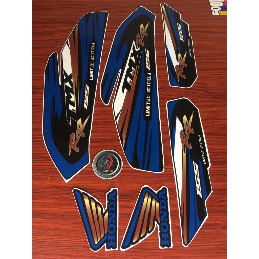 TMX 155 Decals "RR" Designs : Customized Motorcycle Decals, Laminated ...