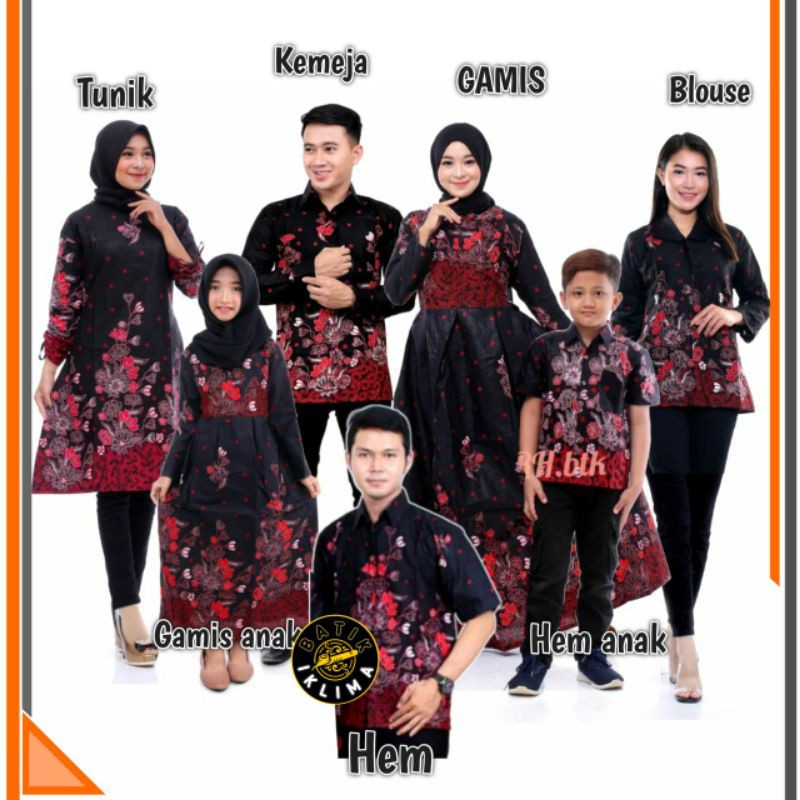 Family BATIK Set Can Separate Family COUPLE BATIK Clothes With The ...