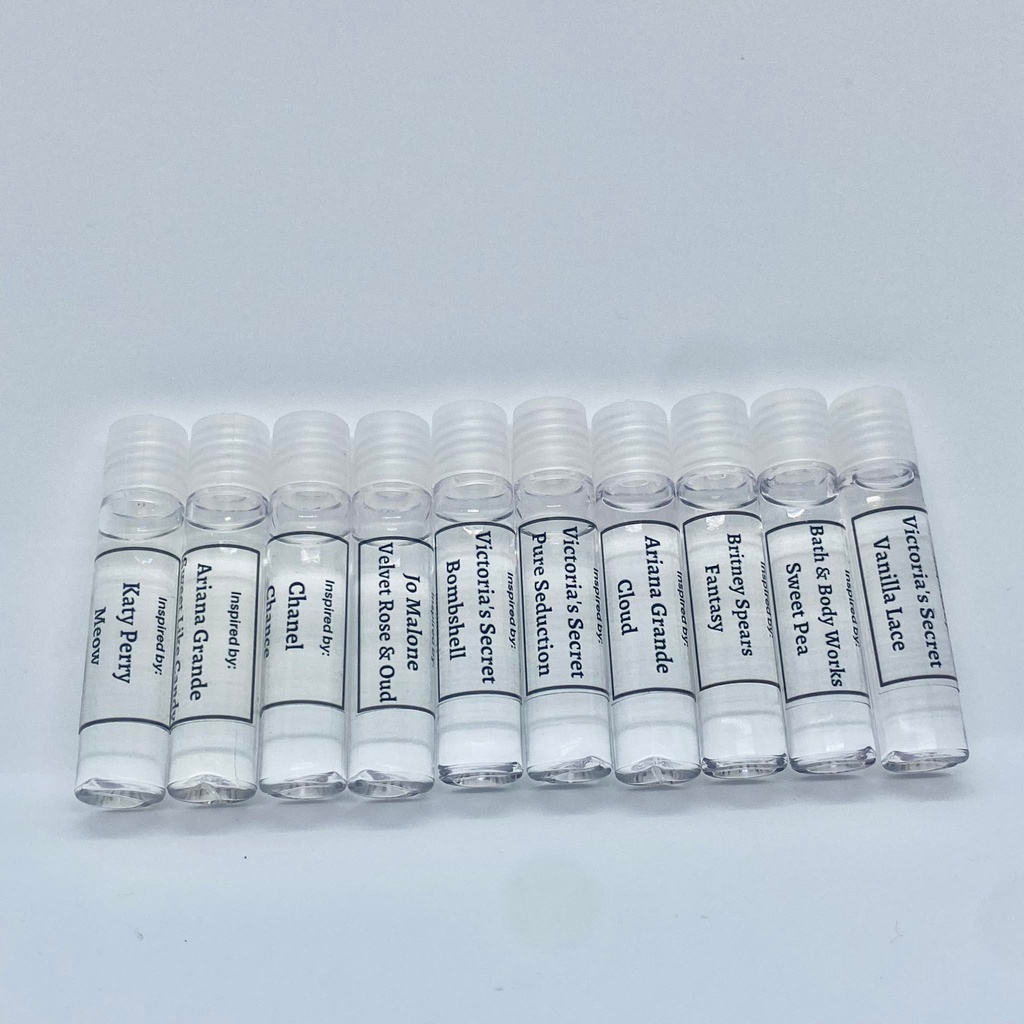 4ml Perfume Tester Oil Based for Women | Shopee Philippines