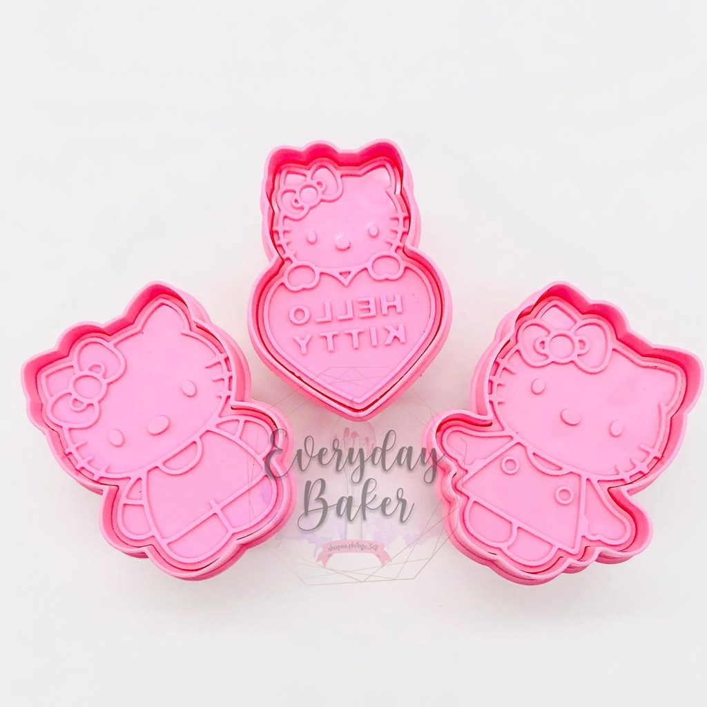EVERYDAY BAKER - 3PC Hello Kitty Plunger | Shopee Philippines