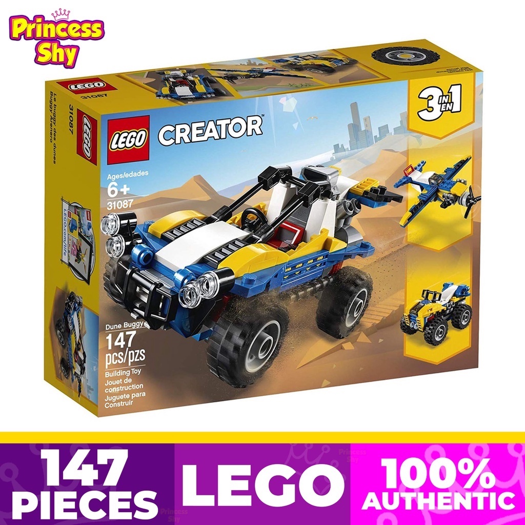 LEGO Creator 3 in 1 Dune Buggy 31087 147pcs | Shopee Philippines