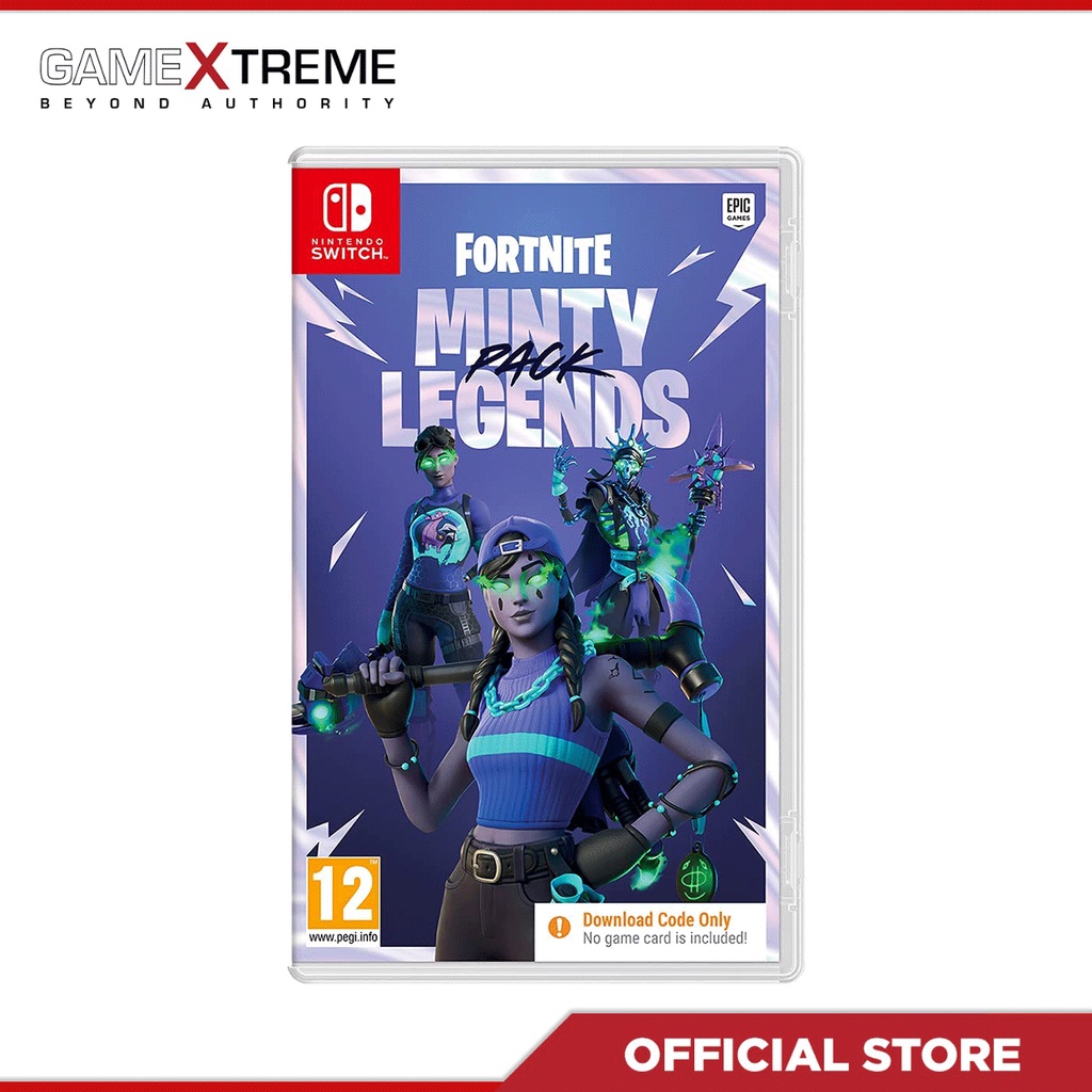 Nintendo Switch Fortnite Minty Legends Pack Download Code Only R2 ...
