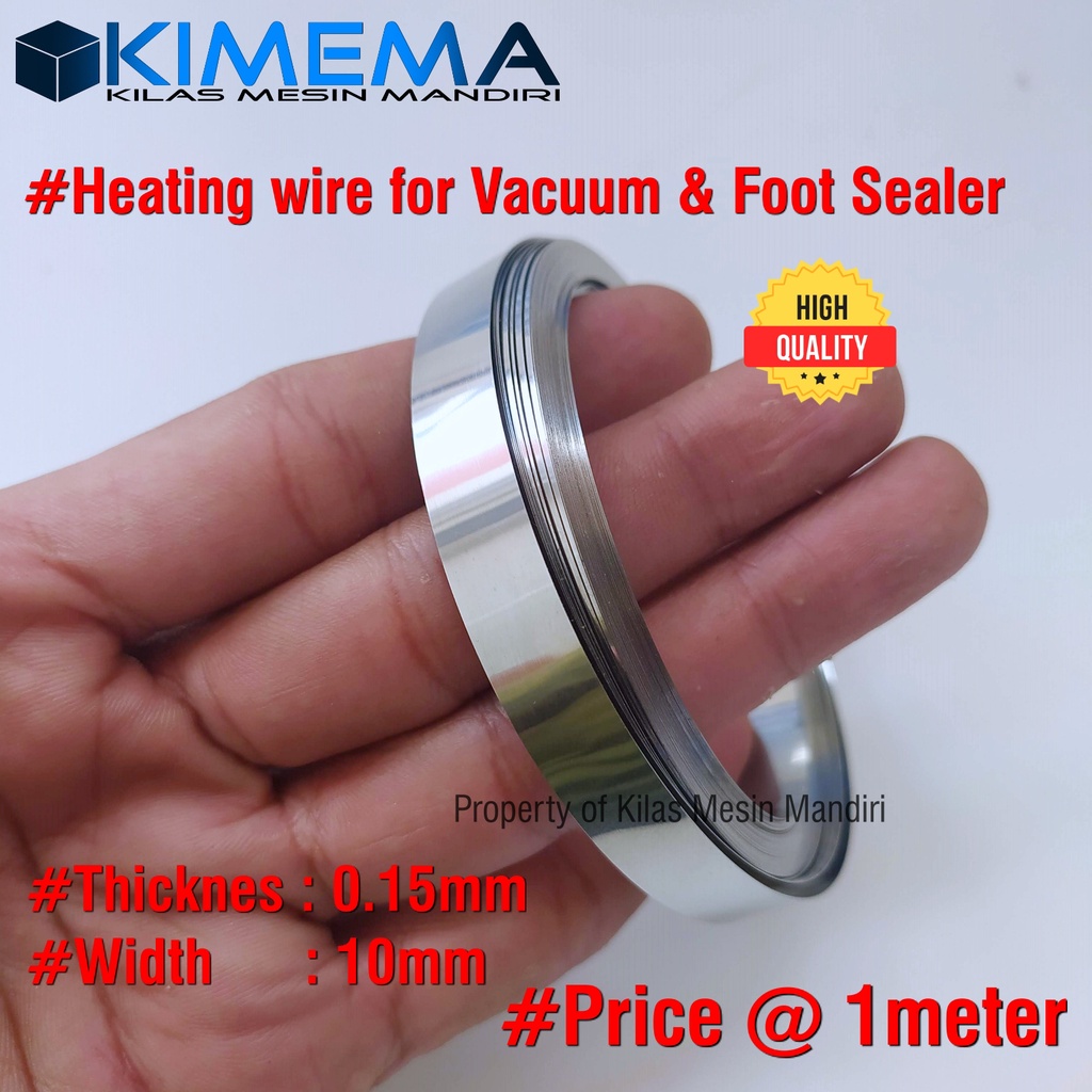 MESIN @1 meter 10mm heating plate Element heating wire for heater wire ...