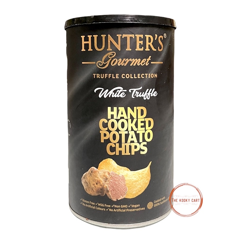 Hunter’s Gourmet Potato Chips Hand Cooked Truffle/ Pesto Parmesan ...
