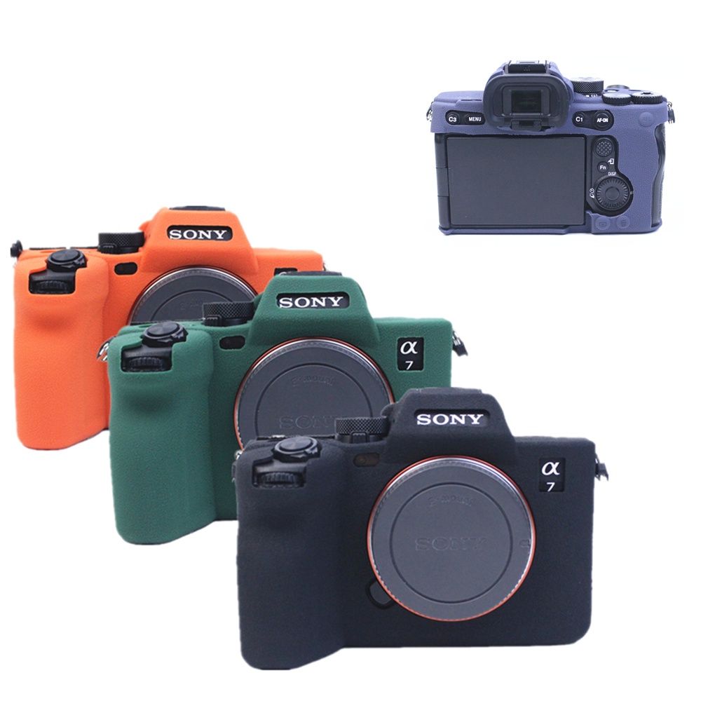 A7M4 Rubber Silicon Case Body Cover Protector Skin for Sony A7IV A7 IV ...