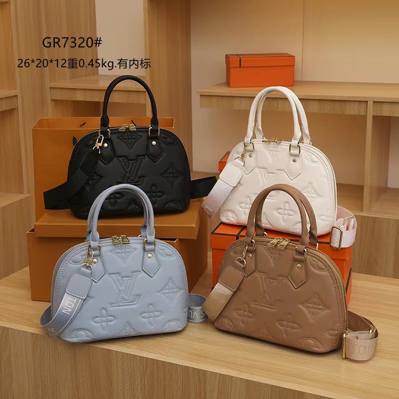 AW Shell Bag Embossed Women Shoulder Bag Travel Crossbody Bag Casual ...