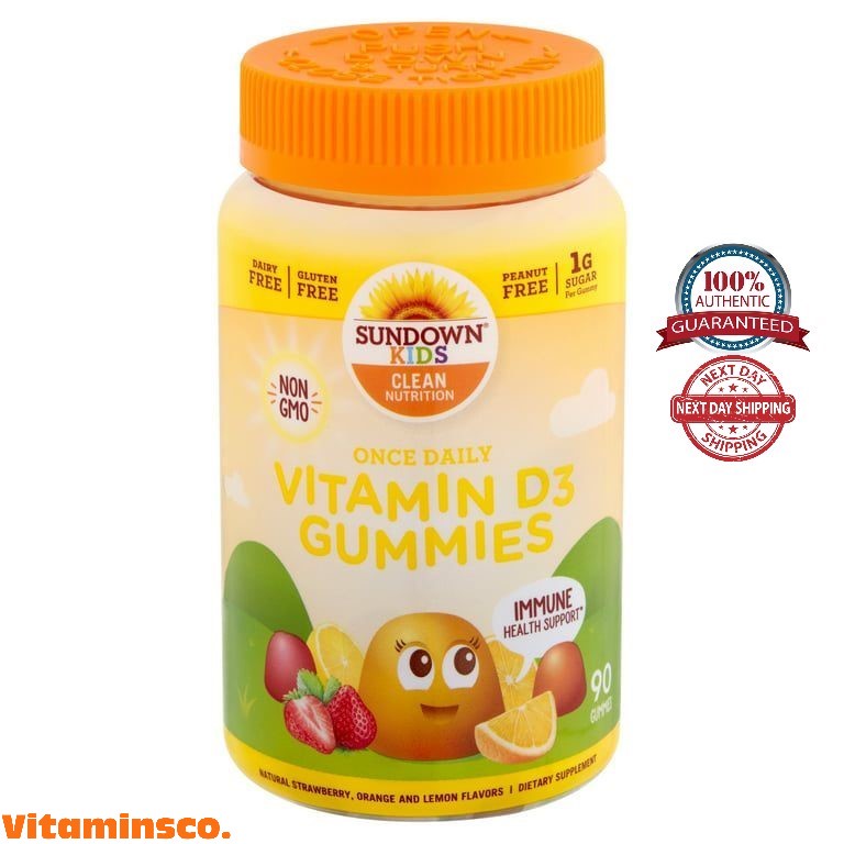 Sundown Kids Vitamin D3 Gummies (90 count) | Shopee Philippines