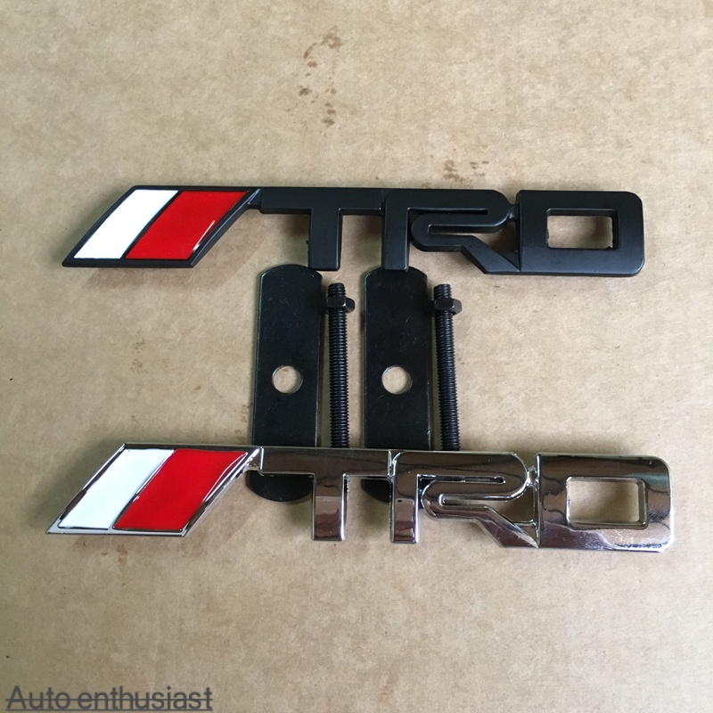 Dedicated Toyota Ruizhi Camry Modified TRD Car LOGO Sticker Metal China ...