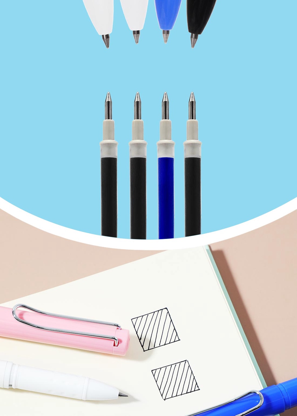 Miniso Gel Ink Pen 0.5Mm Black | Shopee Philippines