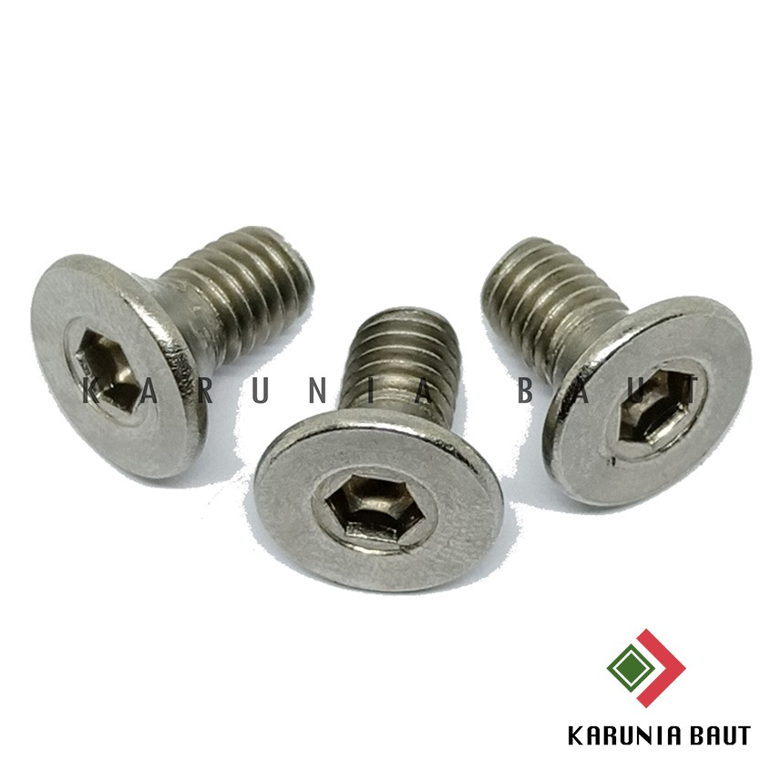 JFL BOLT VERSENG M8 STAINLESS STEEL DRAT DIAMETER 8 MM PITCH DRAT 1.25 ...