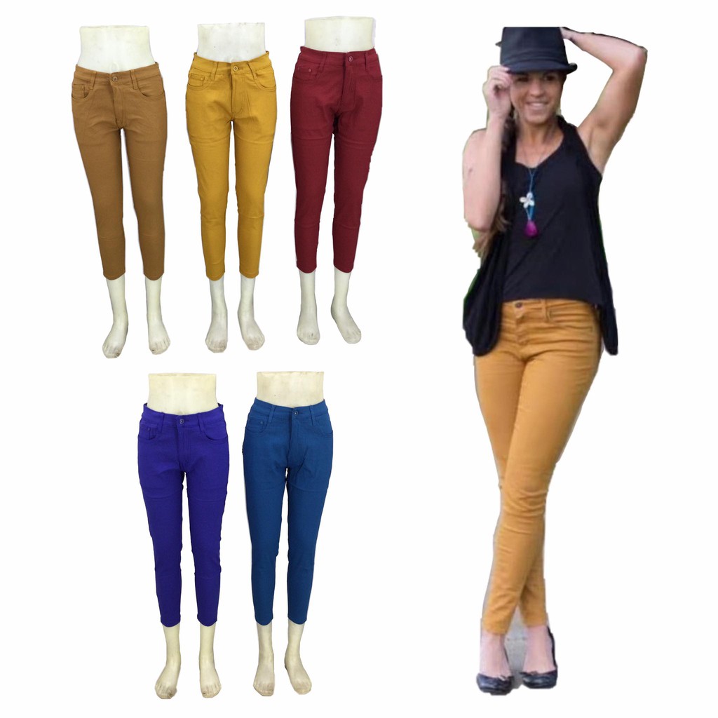 COLORED PANTS FOR FASHION | Shopee Philippines