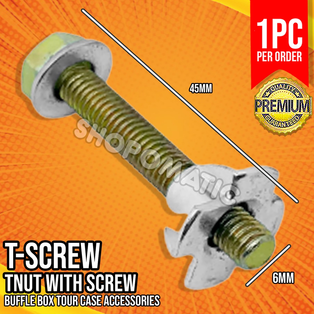 🟧 TNuts T-NUTS TNUT WITH SCREW BUFFLE BOX TOUR CASE ACCESSORIES tnut ...