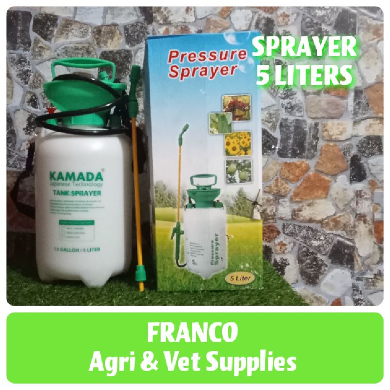 Kamada Tank Sprayer ( 1.3 gallon / 5 LITERS ) | Shopee Philippines
