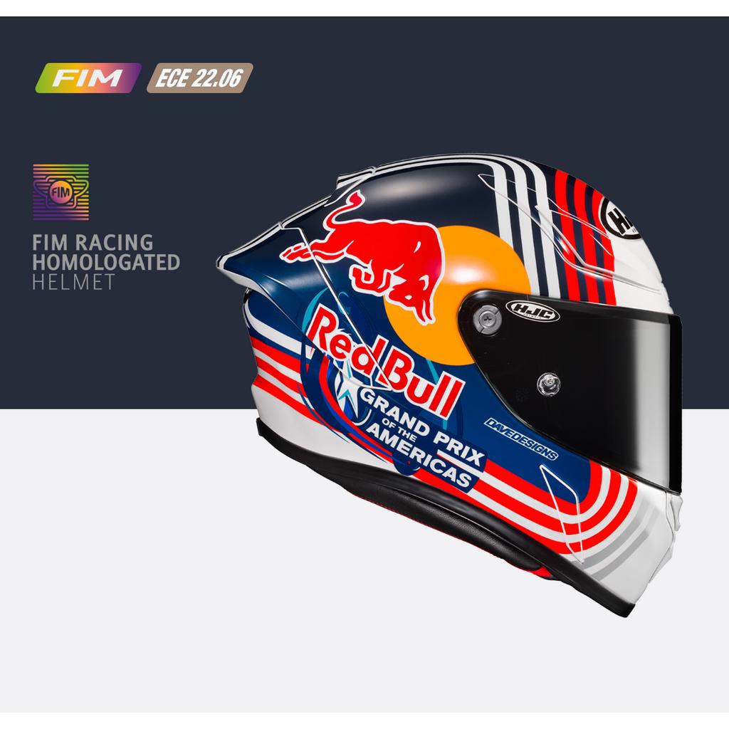 RPHA 1 RED BULL AUSTIN GP (100% ORIGINAL HJC HELMET) | Shopee Philippines