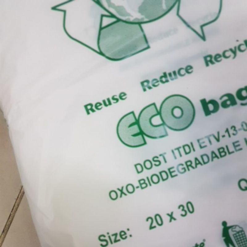20x30 Eco Bag HD oxo Biodegradable 100 pieces plastic labo | Shopee ...
