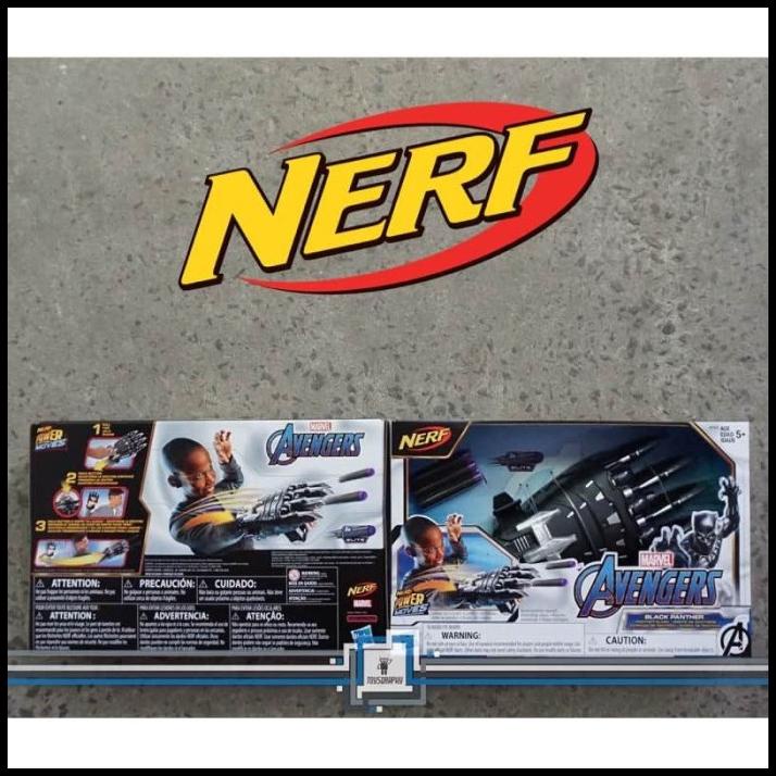 Nerf Power Moves - Black Panther Slash Avengers / Claws | Shopee ...