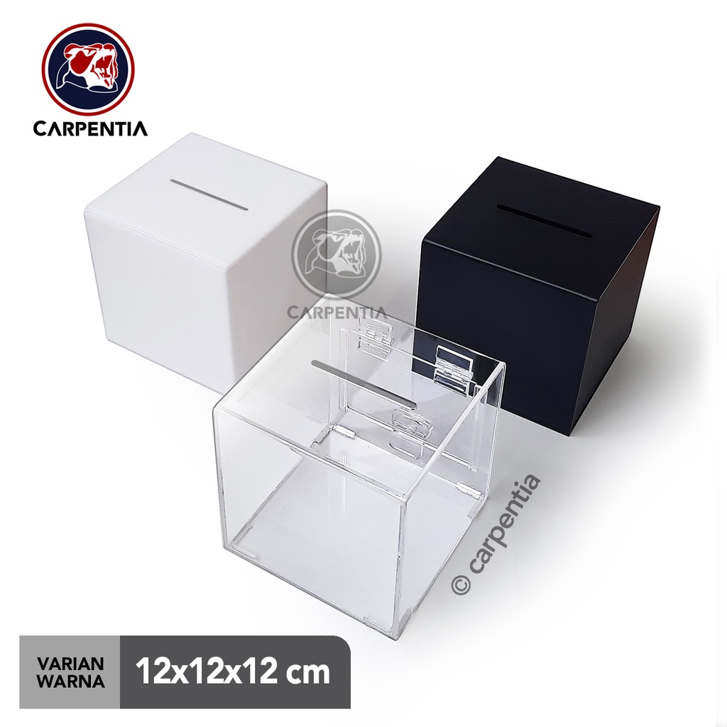 Carpentia Minimalist Acrylic Suggestion Box - Charity Box/Tips ...