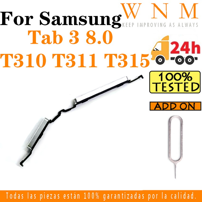 Power button For Samsung Galaxy Tab 3 8.0 T311 T310 T315 Power and Side ...