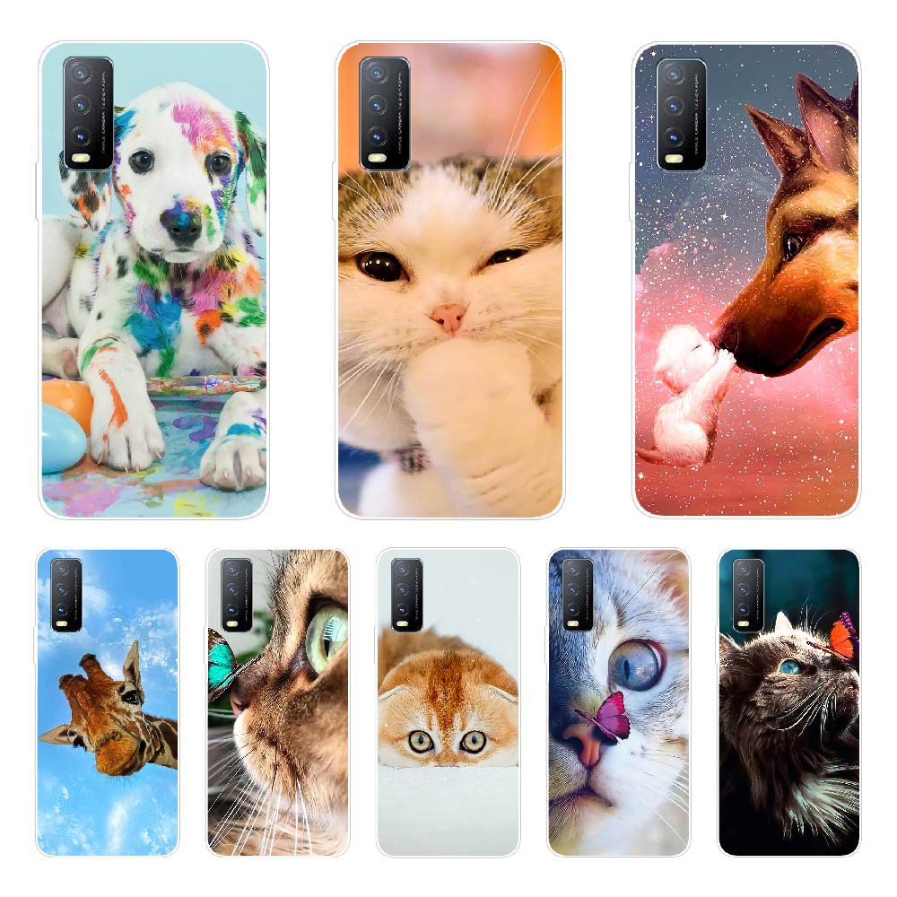 VIVO Y20i Y20 Cases Soft Cover Silicone TPU Case VIVO Y20i Y20 Phone ...