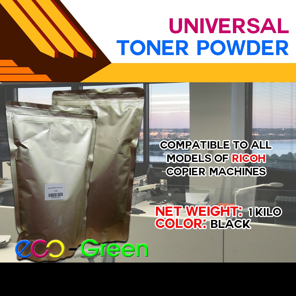 Ricoh toner powder premium universal black toner 1kg 500g | Shopee ...