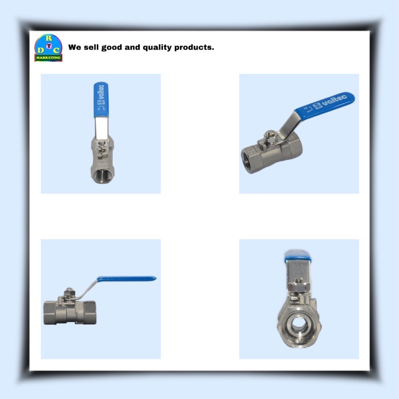 Ball valve valtec brand original stainless gripo industrial | Shopee ...
