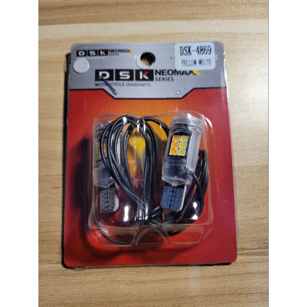 DSK T15 Dual Contact Slim Park light Yellow/White | Shopee Philippines