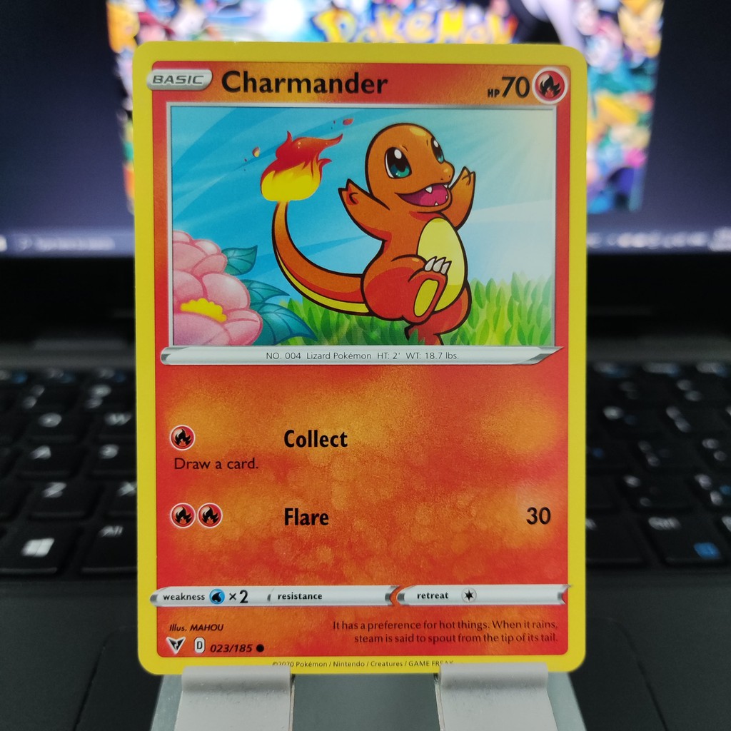 Charmander | Vivid Voltage 23/185 | Pokemon Trading Card | Shopee ...