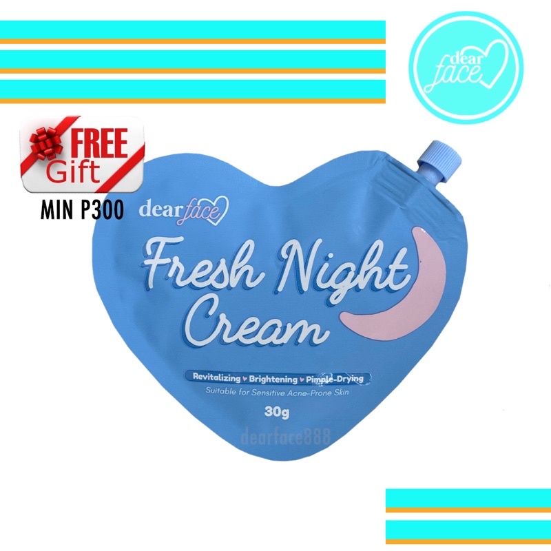 Dear Face Fresh Night Cream (30g) | Shopee Philippines