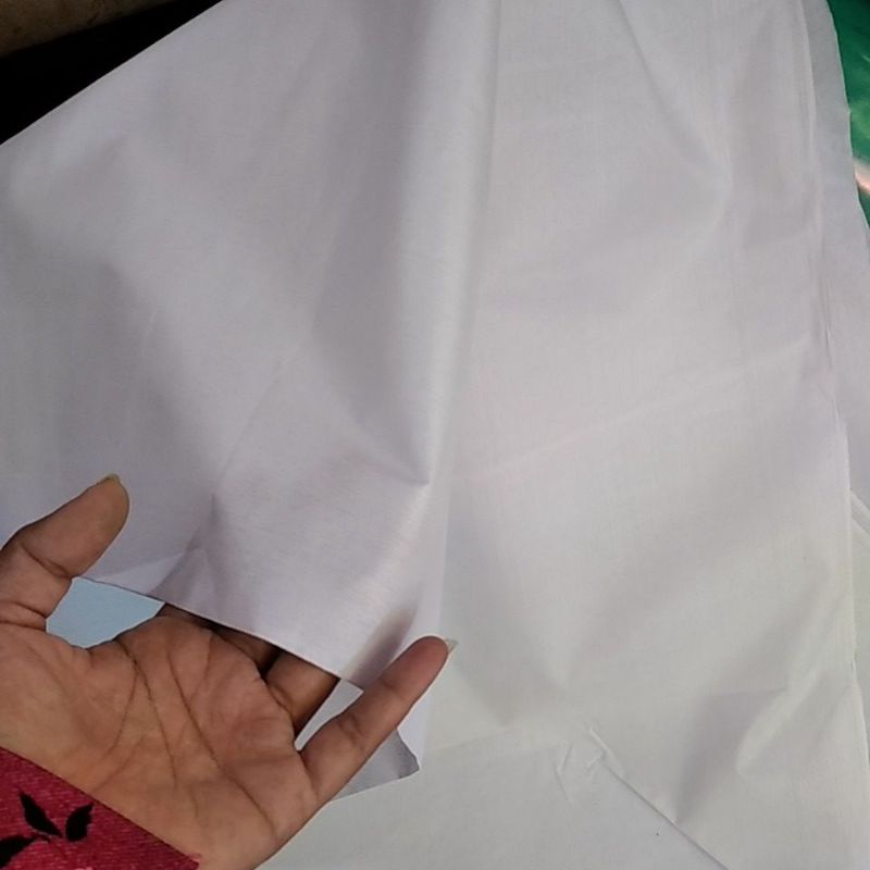 1 meter plain white cloth | Shopee Philippines
