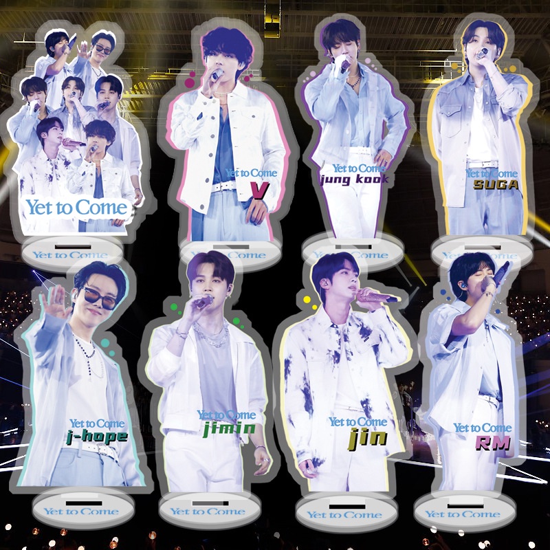 Kpop BTS Album BTS YetToCome Acrylic Stand Figure Standee Jungkook ...