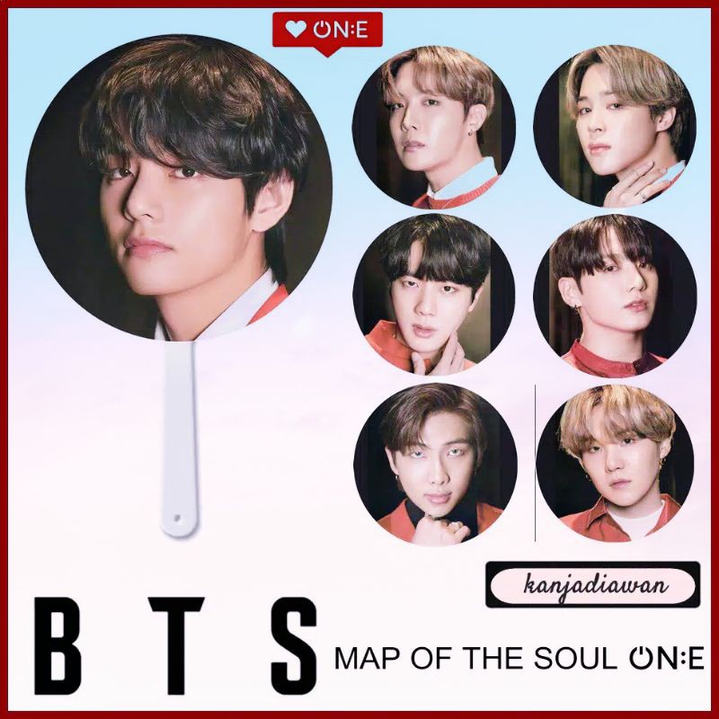 Bts FAN MAP OF THE SOUL ON E HAND FAN CONCERT | Shopee Philippines