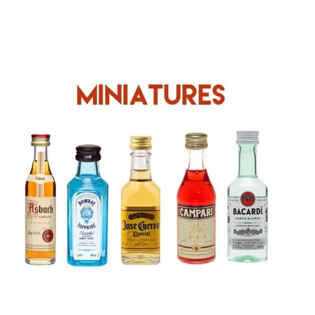 Mini Bar Liquors 20-50ml | Shopee Philippines