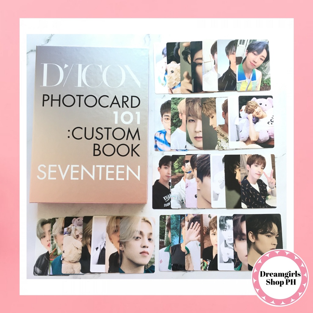♣۩ SEVENTEEN DICON Photocard 101 Tingi [Part 1] | Shopee Philippines