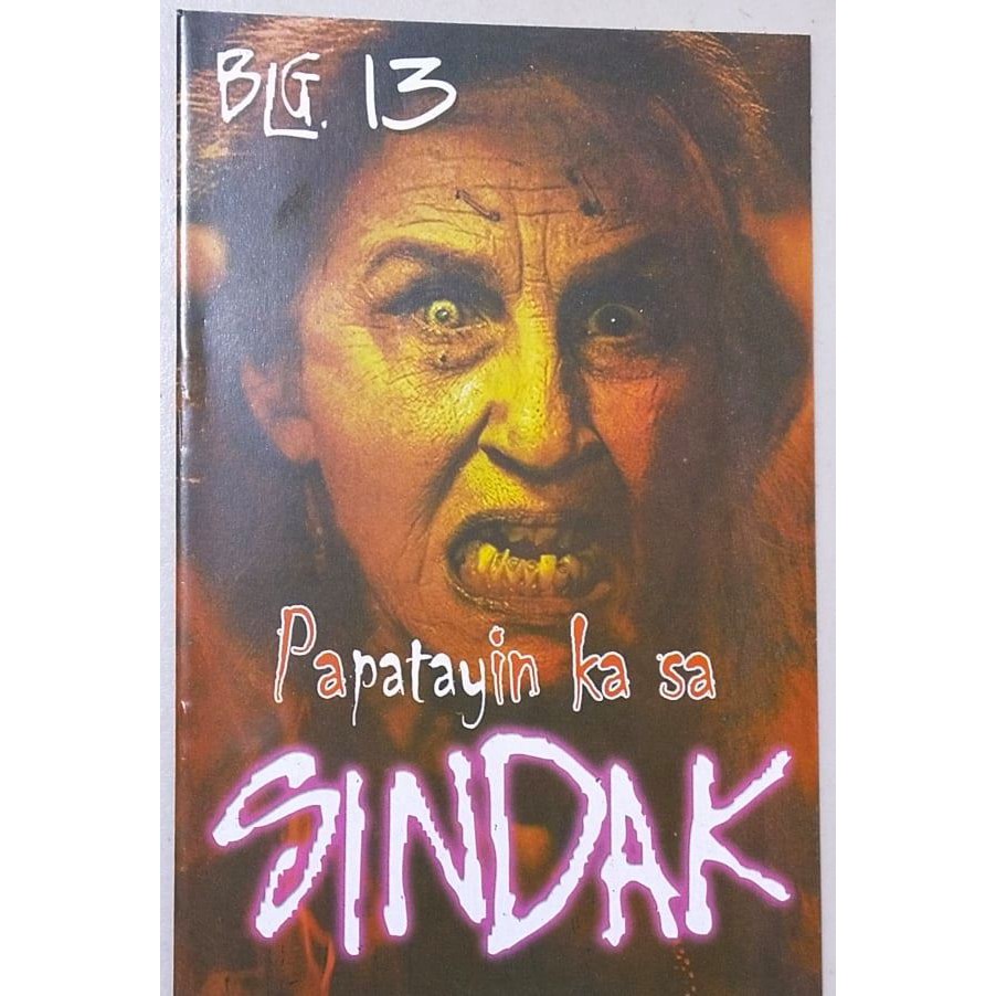 HORROR Book , SINDAK 32 PAGES , NAKAKATAKOT NA KWENTO | Shopee Philippines