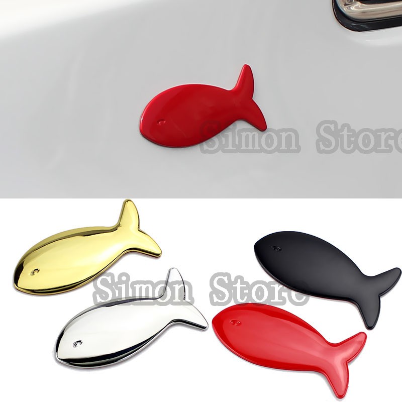 Fish Shape Car Body Sticker for BMW Mercedes Benz Mazda Toyota etc ...