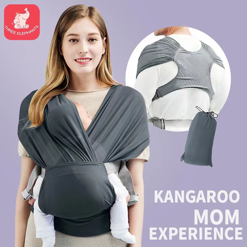 Baby Carrier Cloth Simple Front Support X-Shape Lightweight Breathable ...