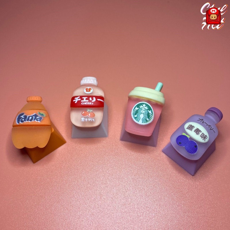 #40 CUTIE DRINKS KEYCAP FOR MECHANICAL KEYBOARD | Shopee Philippines