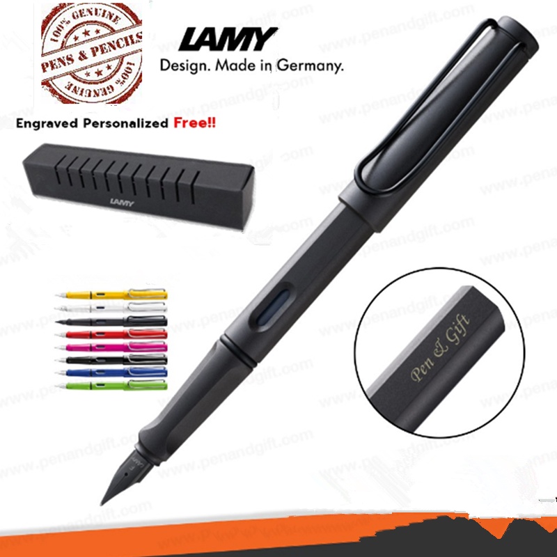 LAMY Safari Fountain Pen original box with free ink cartridge Mutil ...