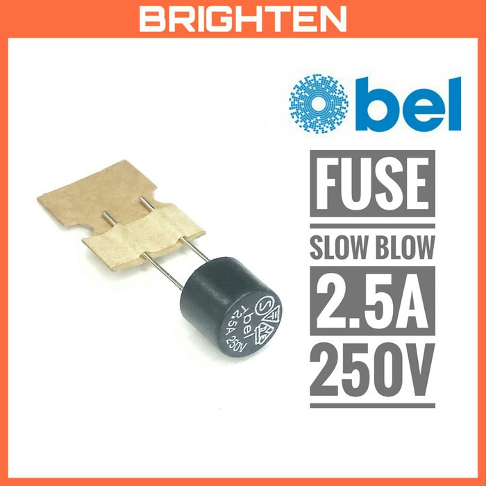 Fuse radial slow blow Bell 2.5A 250V | Shopee Philippines