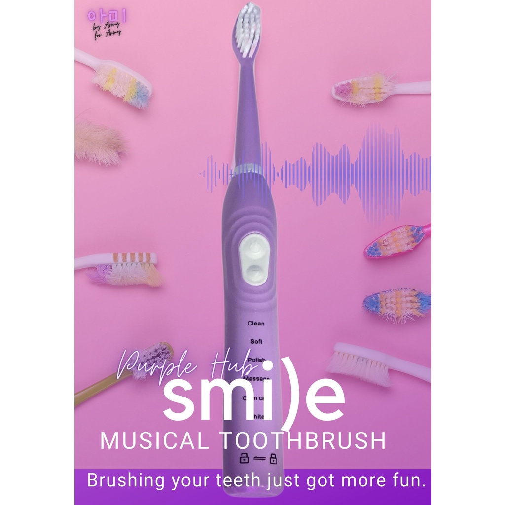 PURPLEHUB BTS Inspired Toothbrush/Musical Toothbrush (MIKROKOSMOS) #2 ...