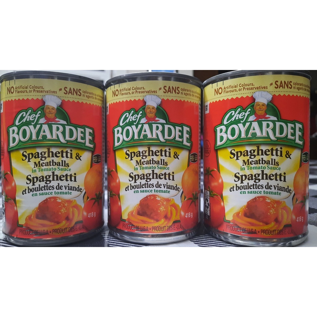 NEW and ORIGINAL - Chef Boyardee® Spaghetti And Meatballs in Tomato ...