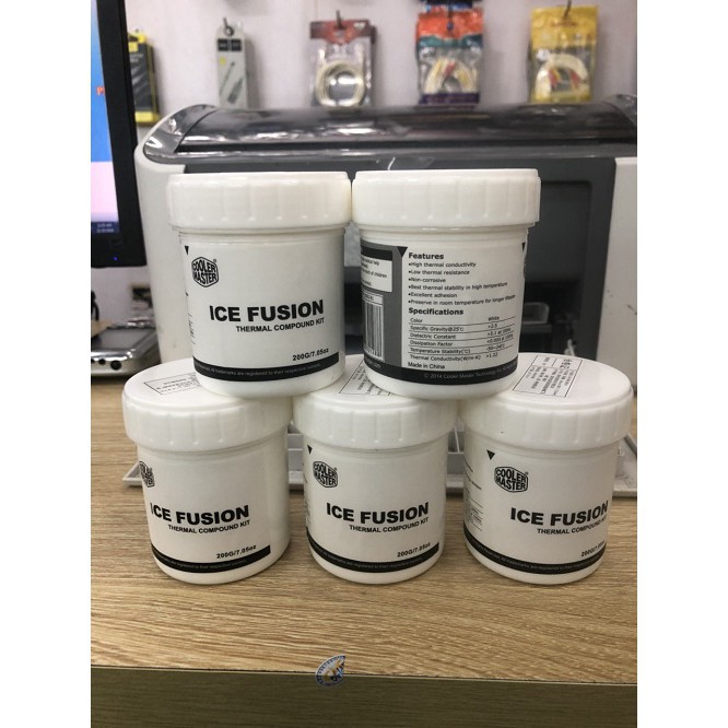 Cooler Master Ice Fusion Thermal Paste 200g for CPU, Graphics Card ...