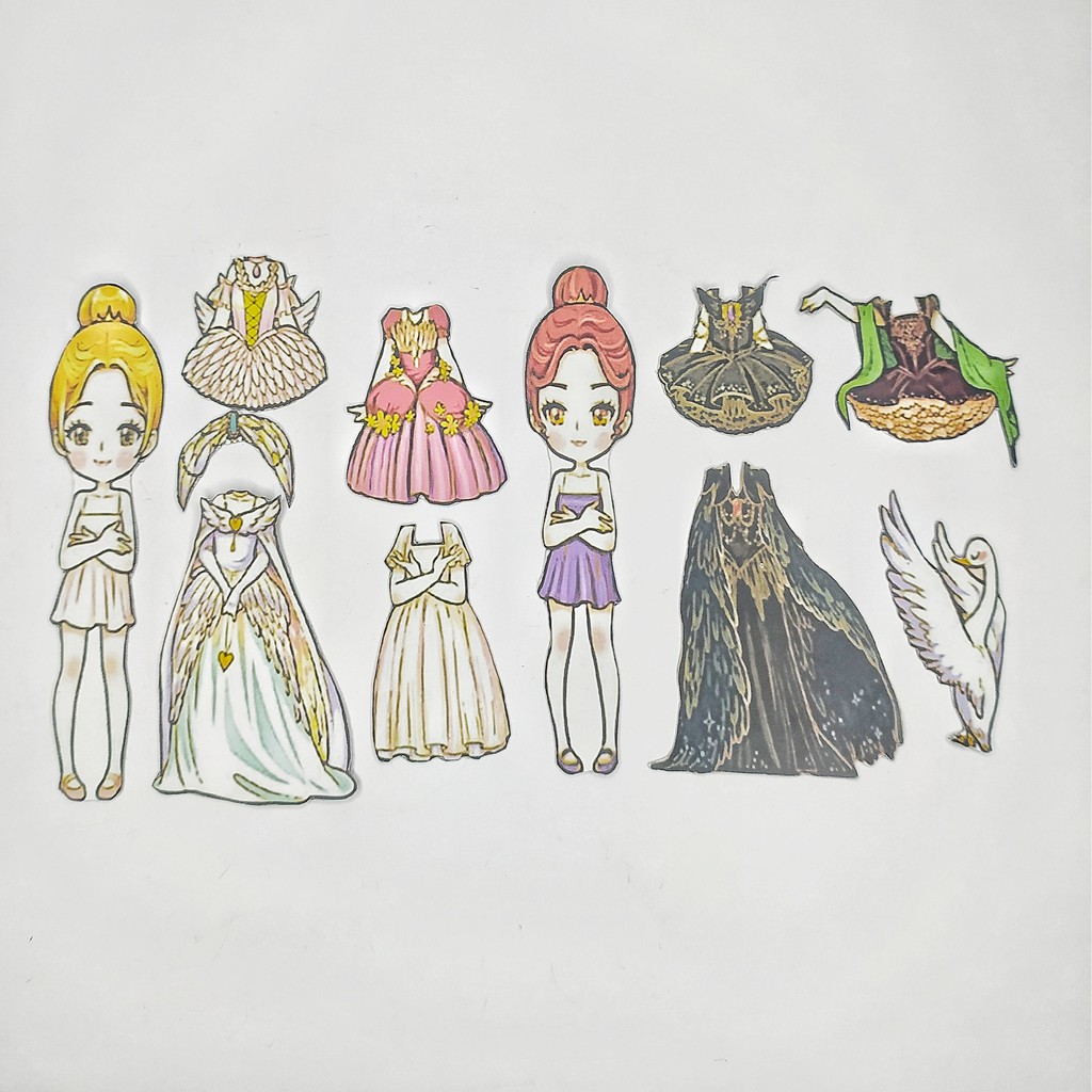 Busy Page Bp Bpan Educational Children's Toys Paper Doll Disassembly ...